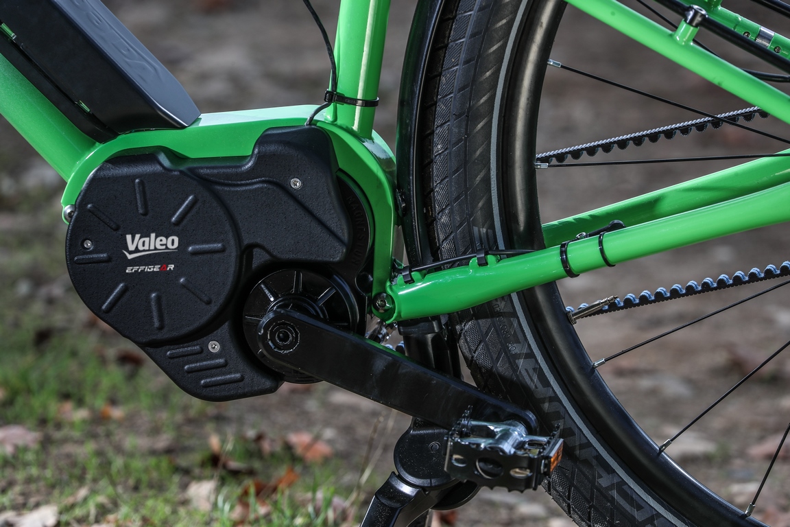 Nouveau moteur velo electrique Valeo, moteur boite automatique Effigear